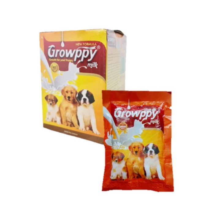 Jual Susu anak anjing GROWPPY Dog Milk Puppy 30 gr anakan growpy 30gr | Shopee Indonesia