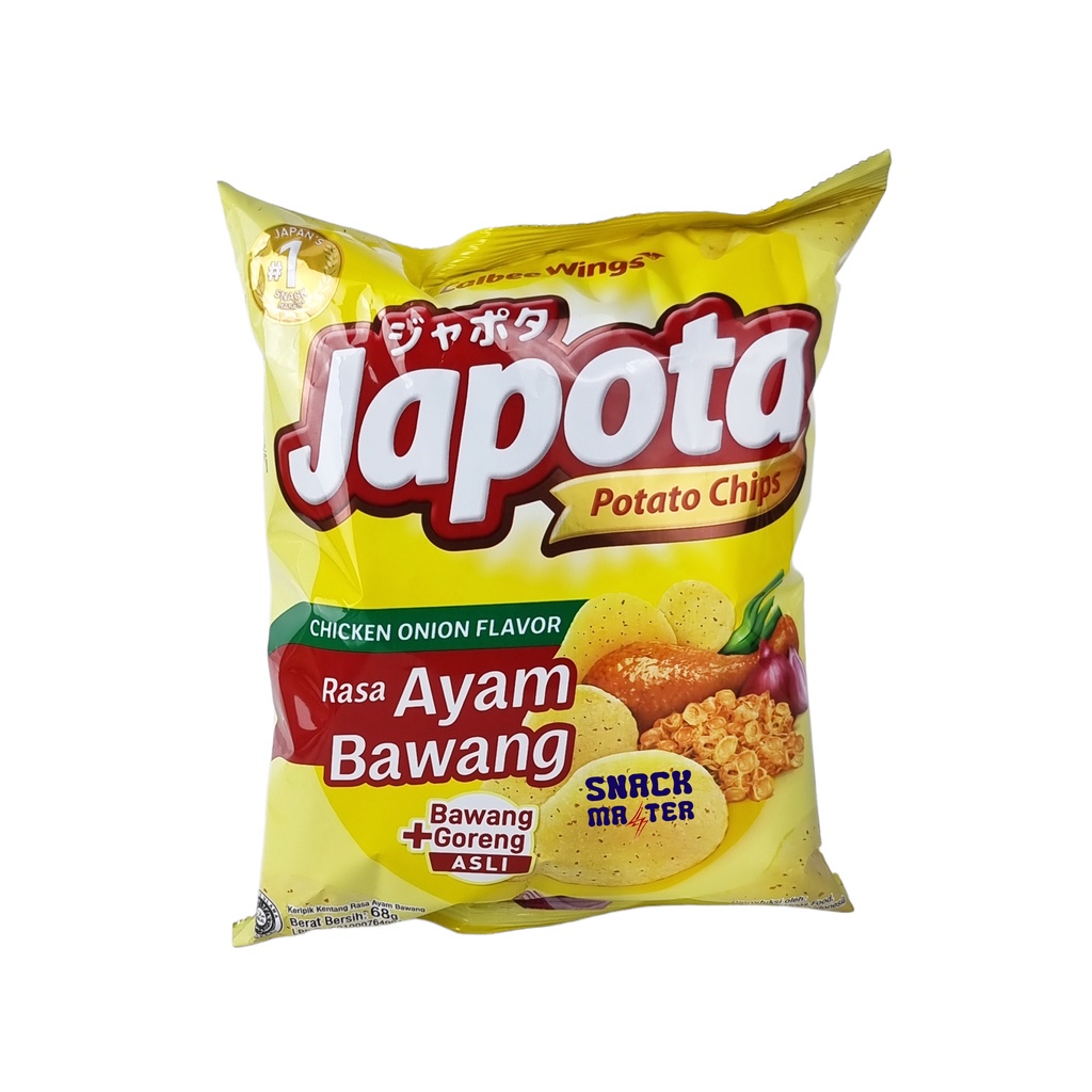 Jual Japota Potato Chips JUMBO Size - Netto 68 gr | Shopee Indonesia