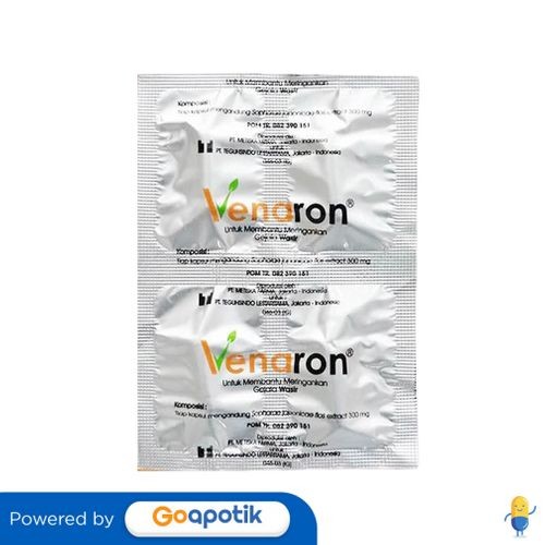 Jual Venaron Strip Isi 4 Kapsul | Shopee Indonesia