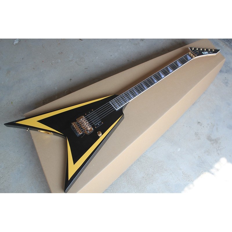 Jual ESP custom shop Active pickups electric guitar FLY-V STYLE ESP ...