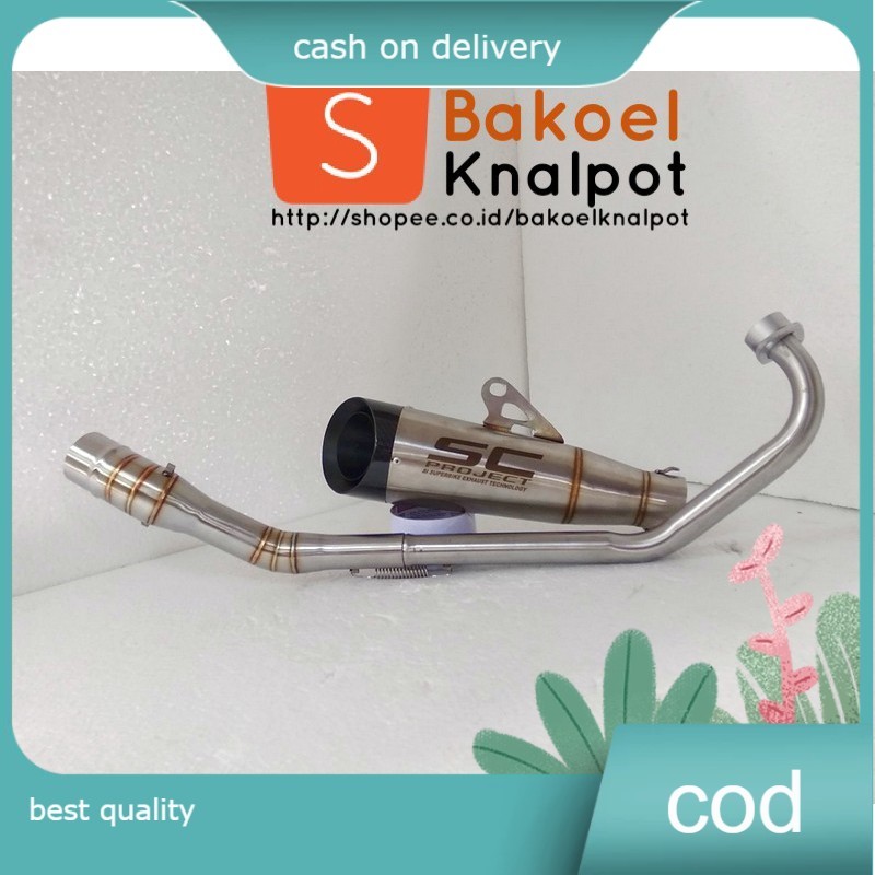 Jual Yamaha R15/MT15 EXHAUST FULL SYSTEM SC PROJECT RACING EXHAUST FOR ...