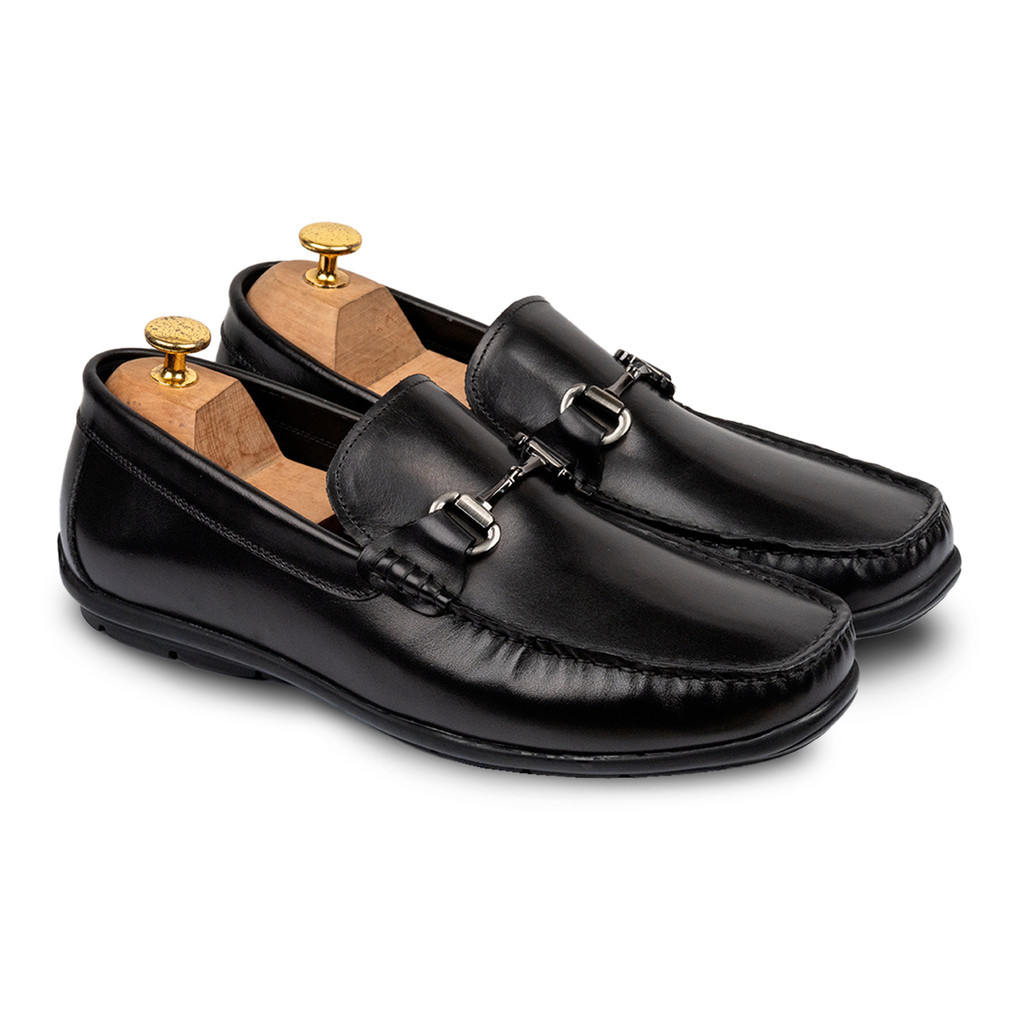 Jual Mocc Buckle Black - Nappa Milano - Sepatu Formal Pria | Shopee ...