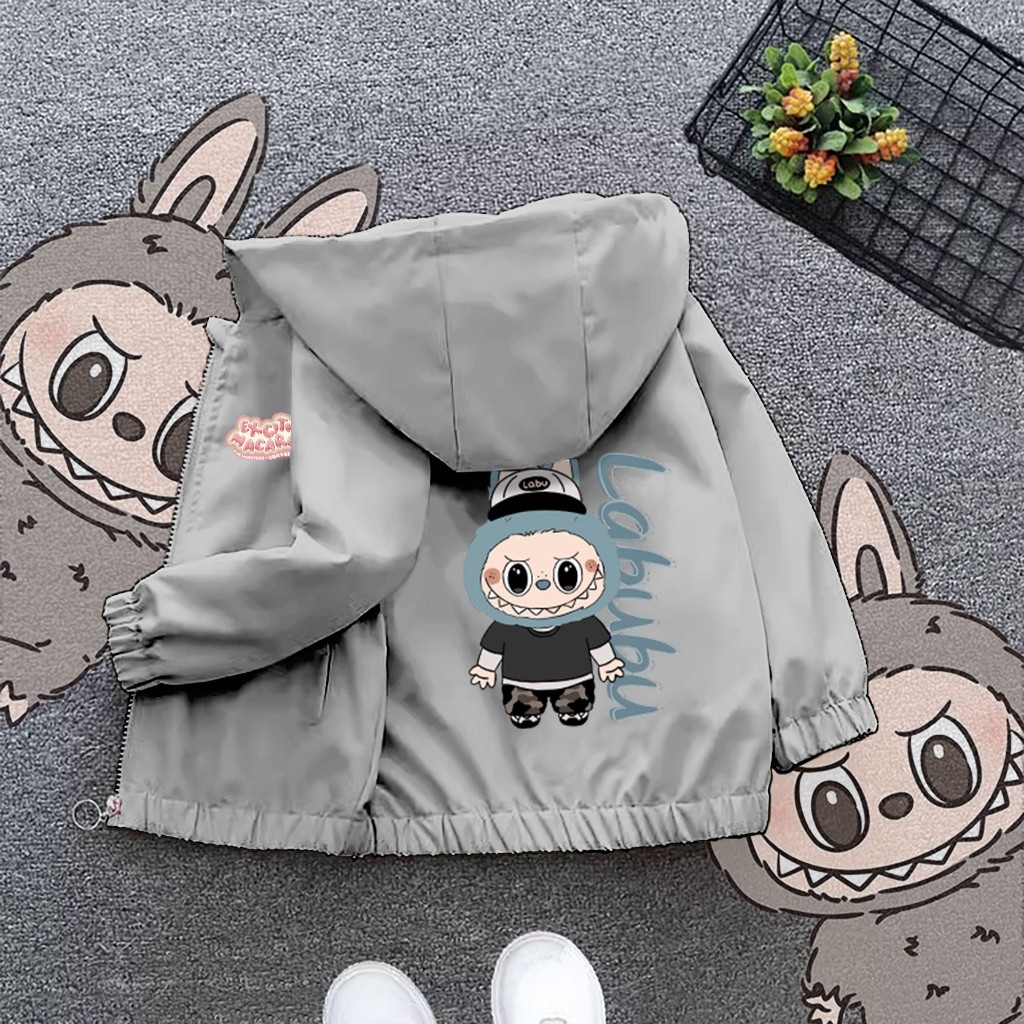 Jual Jaket Anak Perempuan Labubu Jaket Gambar Labubu Jaket Anak Cewek ...