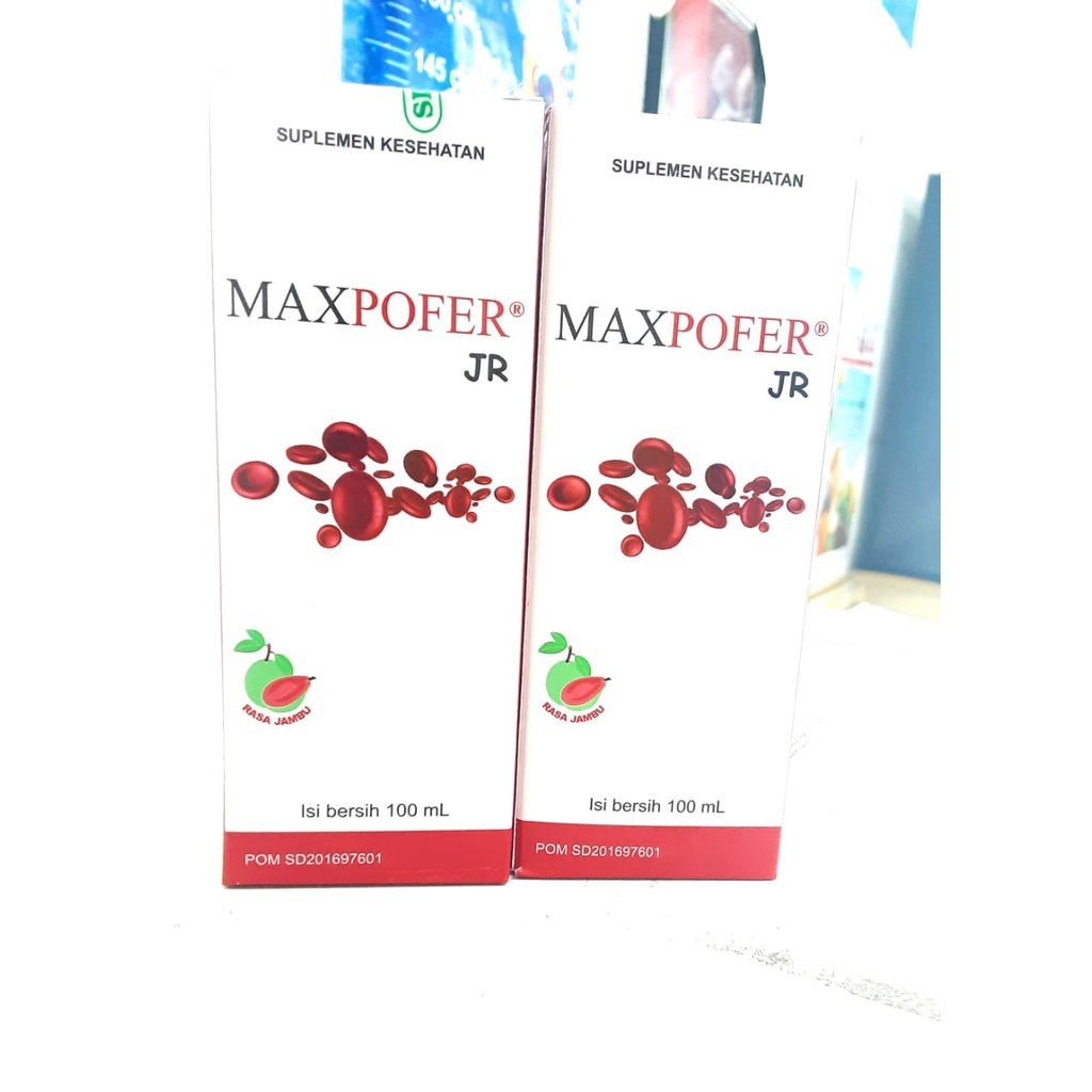 Jual Maxpofer JR Sirup 100 Ml - Suplemen Vitamin Zat Besi Anak | Shopee ...
