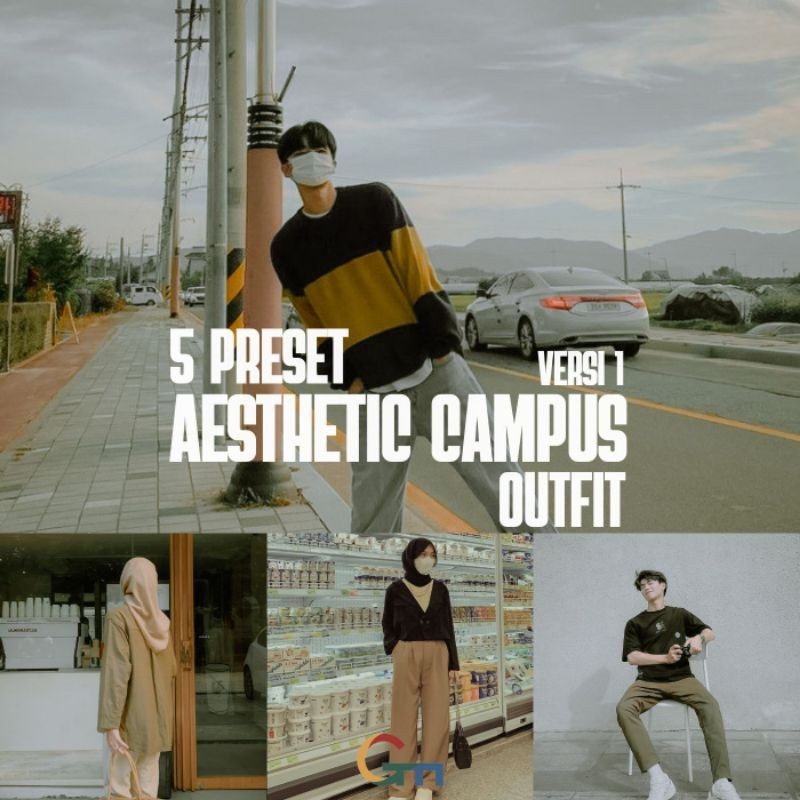 Jual Campus Vibe: Paket 5 Preset Lightroom Aesthetic untuk Meningkatkan Foto OOTD di Kampus ...