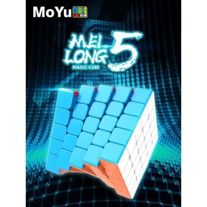 Jual [[PROMO]]Ready Rubik 5x5 Moyu MFJS Meilong 5x5 Stickerless 5x5x5 ...