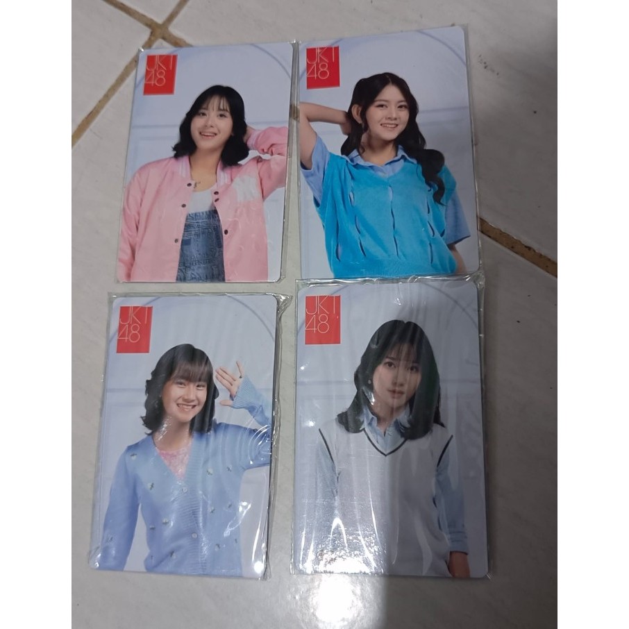 Jual PHOTOCARD JKT48 X JTRUSTBANK OFFICIAL (ZEE, CHRISTY, FREYA, MARSHA) - CHRISTY | Shopee ...