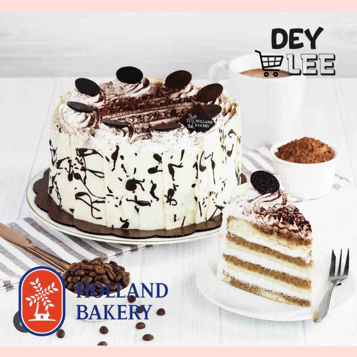Jual HOLLAND BAKERY Tiramisu Birthday Cake Kue Ulang Tahun Bandung ...
