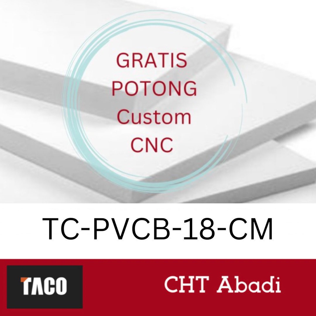 Jual TACO PVC BOARD 18MM custom ukuran (dengan/tanpa lapisan HPL ...