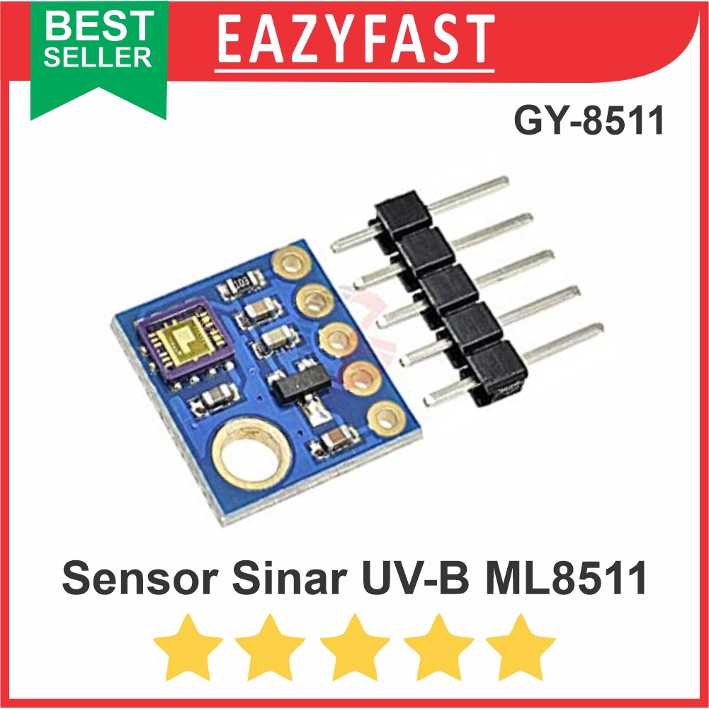 Jual GY-8511 ML8511 Sensor Cahaya UV UVB Rays Ultraviolet B Module ...