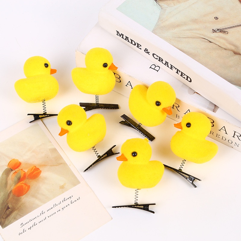 Jual 1234OS - 1pc Jepit Rambut Bentuk Bebek Warna Kuning Untuk Bayi ...