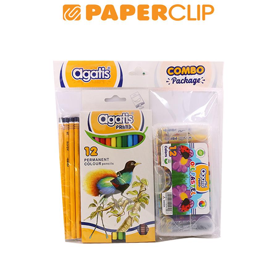 Jual PAKET MENGGAMBAR / ART SET AGATIS COMBO PACKAGE-3 | Shopee Indonesia
