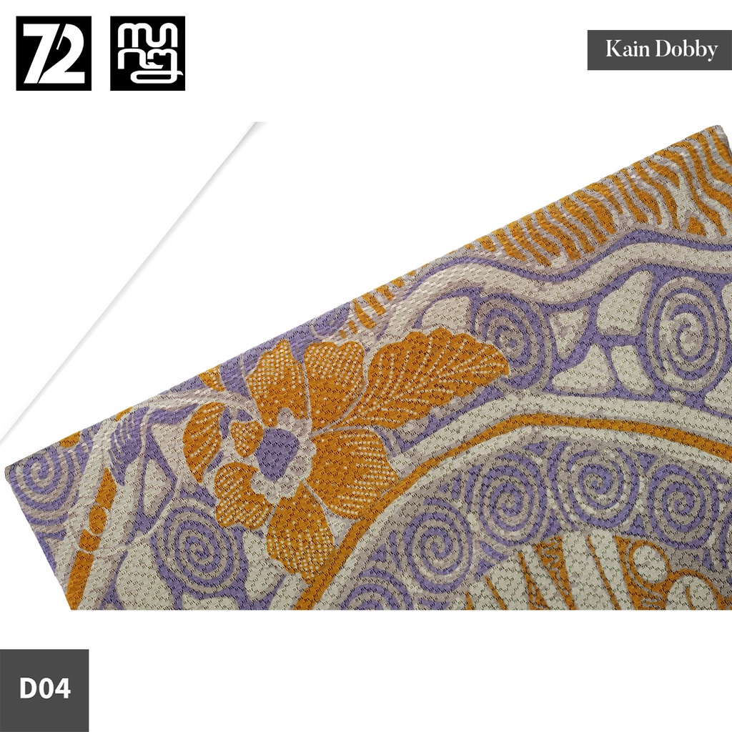 Jual KAIN BATIK PREMIUM Bahan Dobby Motif Parang Naru Warna Kuning Ungu ...