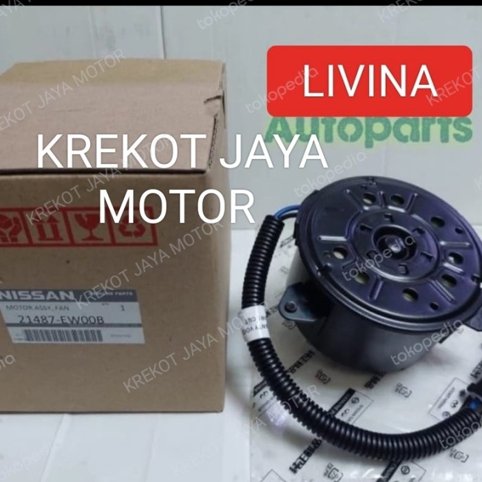 Jual MOTOR FAN ASSY NISSAN GRAND LIVINA,LIVINA DENSO BERGARANSI ND ...