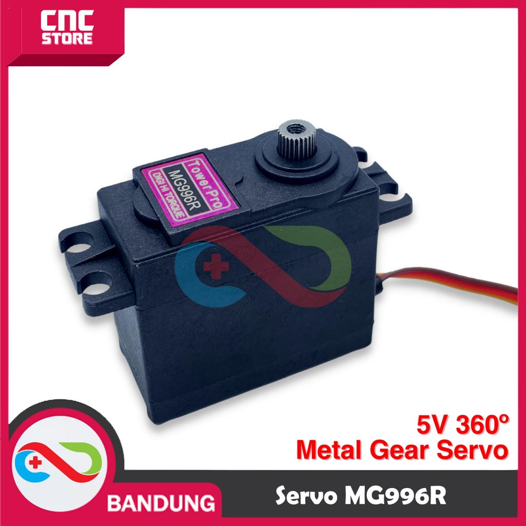 Jual MOTOR SERVO MG996R MG996 METAL GEAR 360 DEGREE CONTINUOUS SERVO ... Jual MOTOR SERVO MG996R MG996 METAL GEAR 360 DEGREE CONTINUOUS SERVO ...