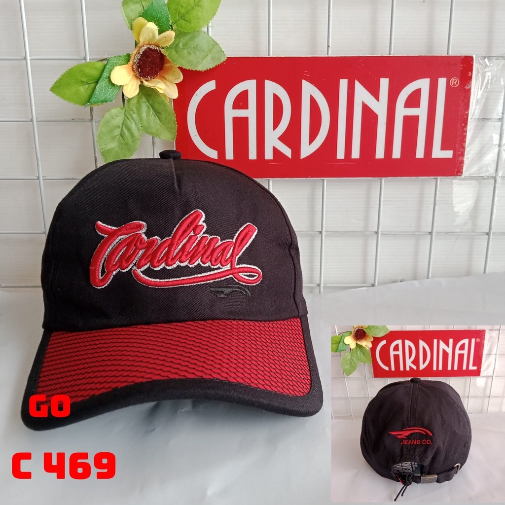 Jual gof CC CARDINAL TOPI CASUAL 100% Original Topi Cardinal Terbaru ...