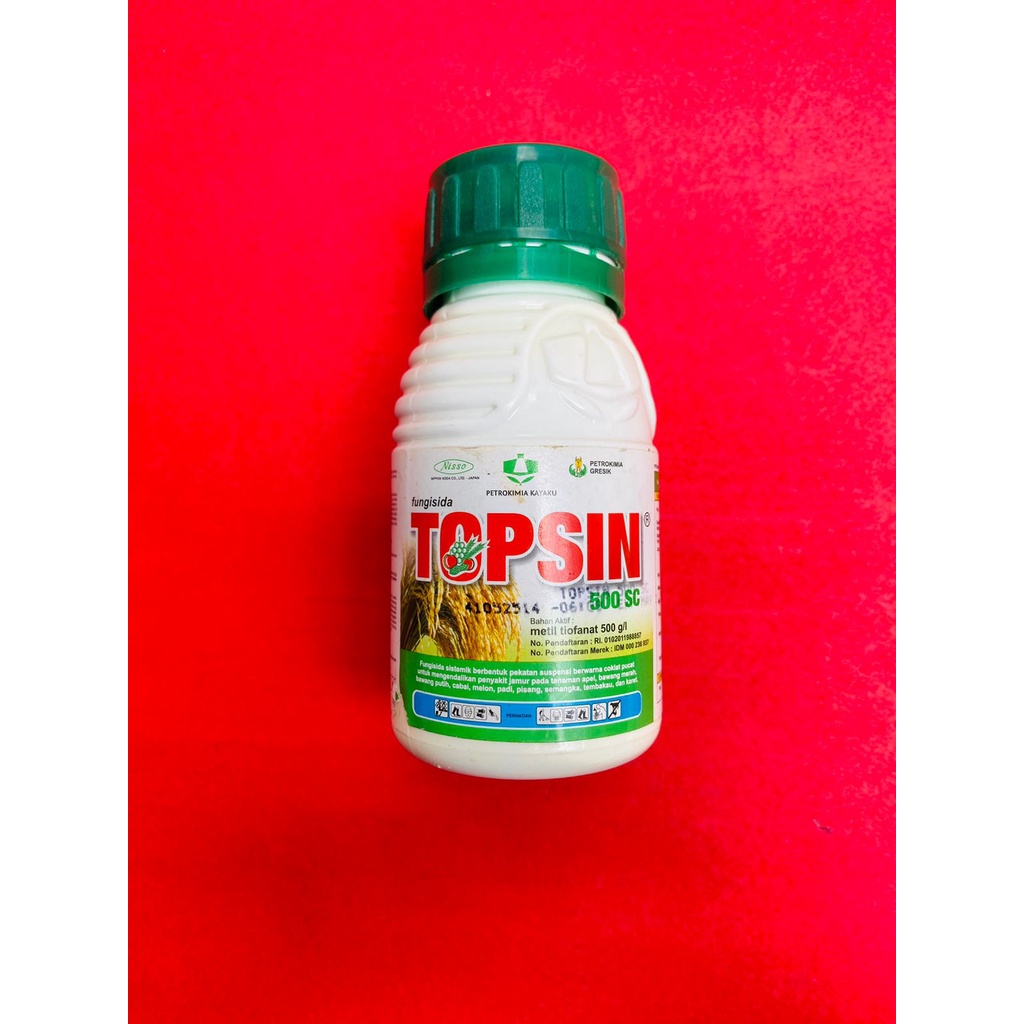 Jual Fungisida TOPSIN 500 SC isi 100 ml pengendali jamur dari ...