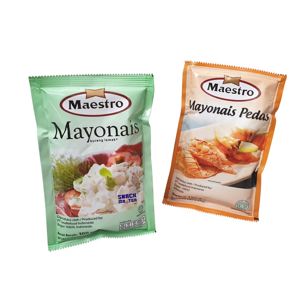 Jual Maestro Mayonnaise Regular Size - Netto 100 gr. | Shopee Indonesia