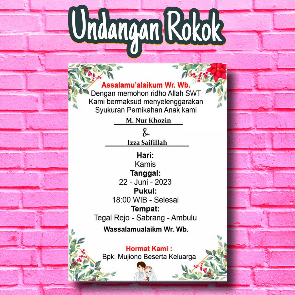 Jual Cetak undangan mini kopi, sabun, rokok dll | Shopee Indonesia