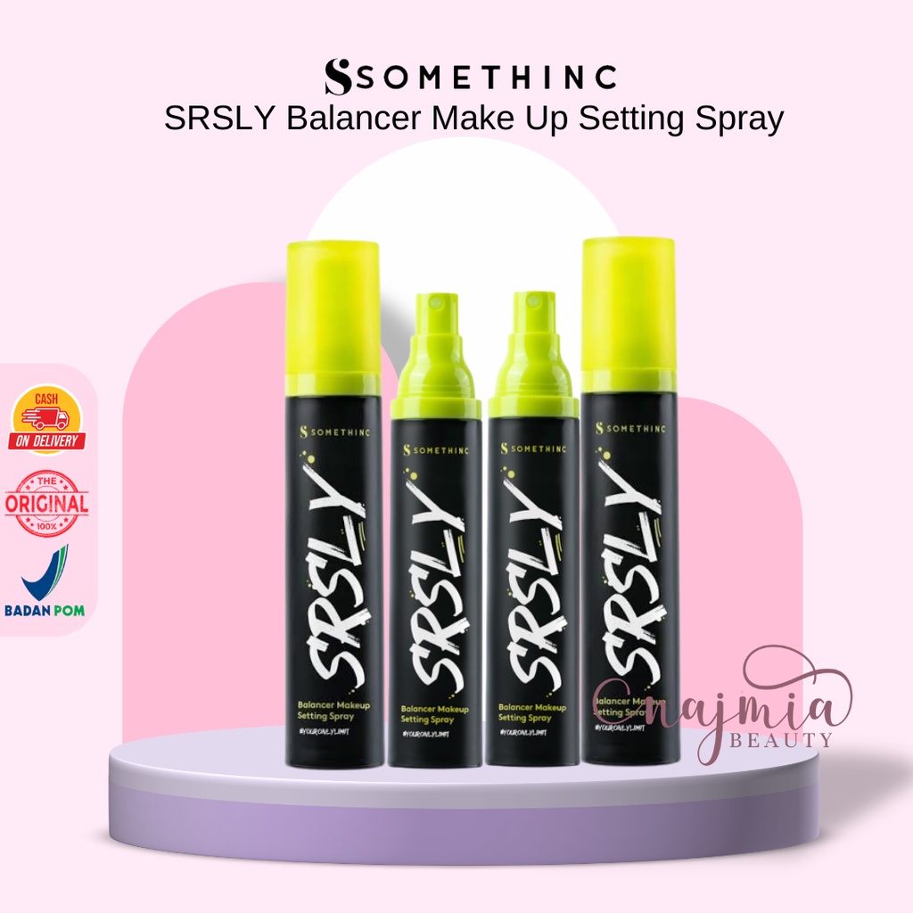 Jual NAJMIA SOMETHINC SRSLY Balancer Make Up Setting Spray - Face Mist ...