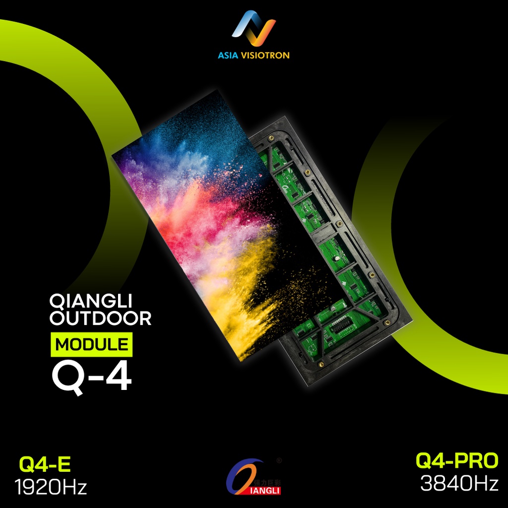 Jual Modul P4 Outdoor 1920Hz 3840Hz ORIGINAL QiangLi Videotron | Shopee ...