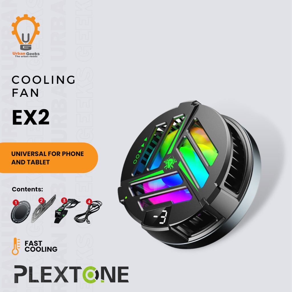 Jual Plextone EX2 Magnetic Radiator Portable Phone Cooler | Shopee ...