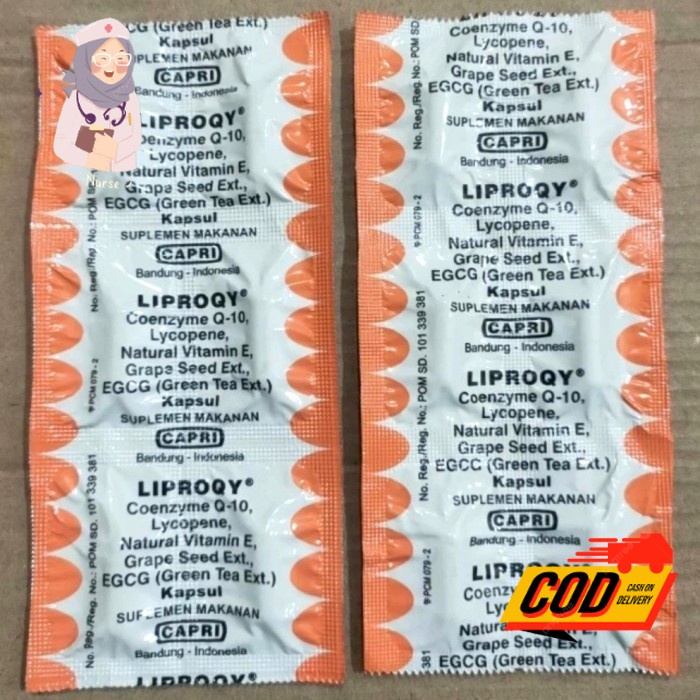 Jual READY LIPROQY Strip 6 Kapsul (PROMO) | Shopee Indonesia
