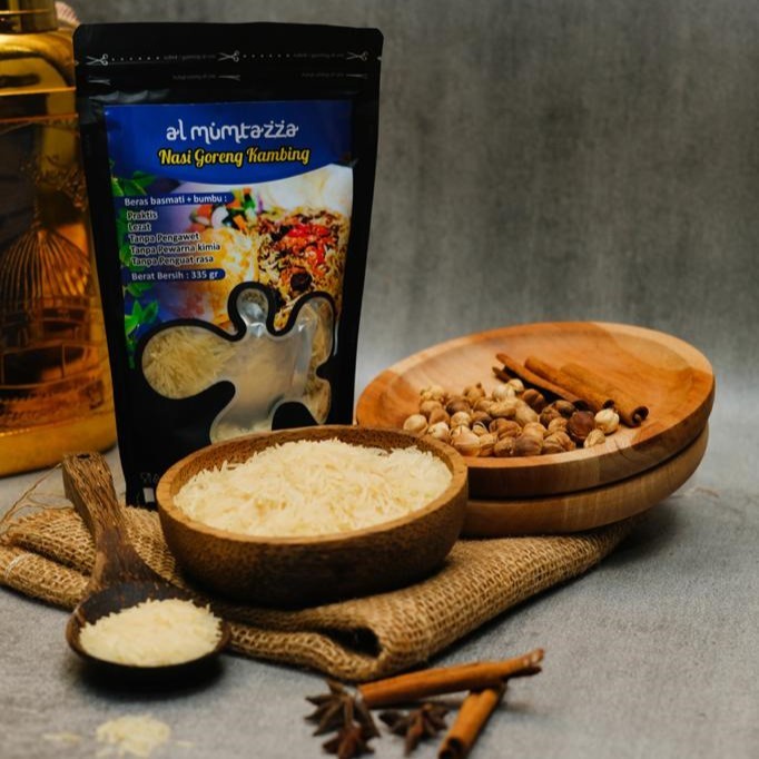 Jual Nasi Goreng Kambing AL MUMTAZZA Beras Basmati Instan 350gr Family ...