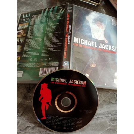 Jual MICHAEL JACKSON LIVE IN BUCHAREST THE DANGEROUS TOUR | Shopee Indonesia