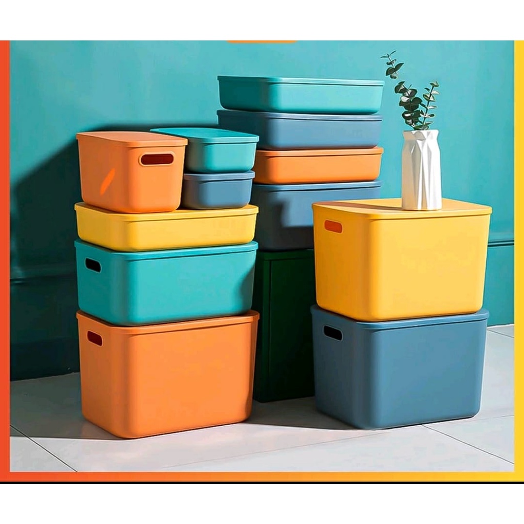 Jual STORAGE BOX DENGAN TUTUP | KOTAK PENYIMPANAN SERBAGUNA | STORAGE ...