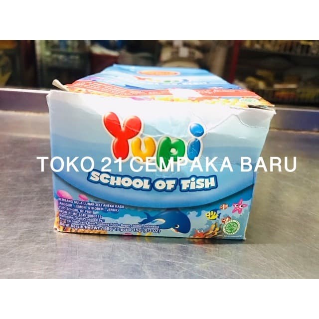Jual Yupi School Of Fish 1 box isi 12 pcs | Permen Yupi Murah Promo ...