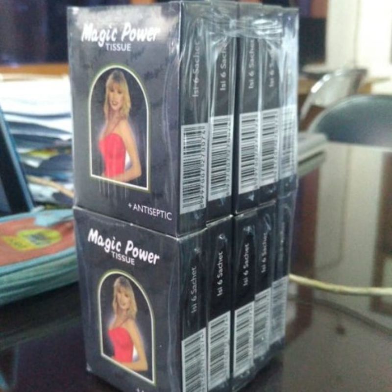 Jual Tissue Megic Power / Super Megic ( Harga per box isi 10 kotak ...
