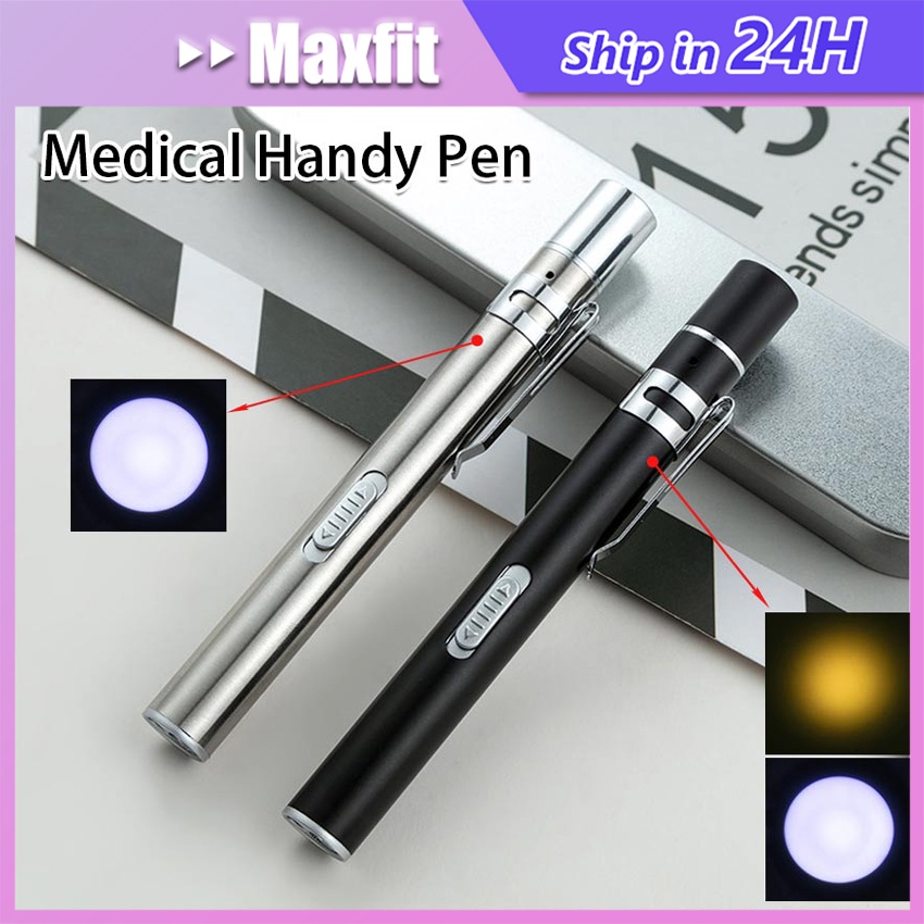 Jual Lampu Senter Medis Senter Dokter Led Mini Portable Usb Charge ...