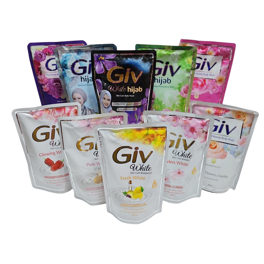 Jual Giv Liquid Soap Body Wash - Netto 400ml | Shopee Indonesia
