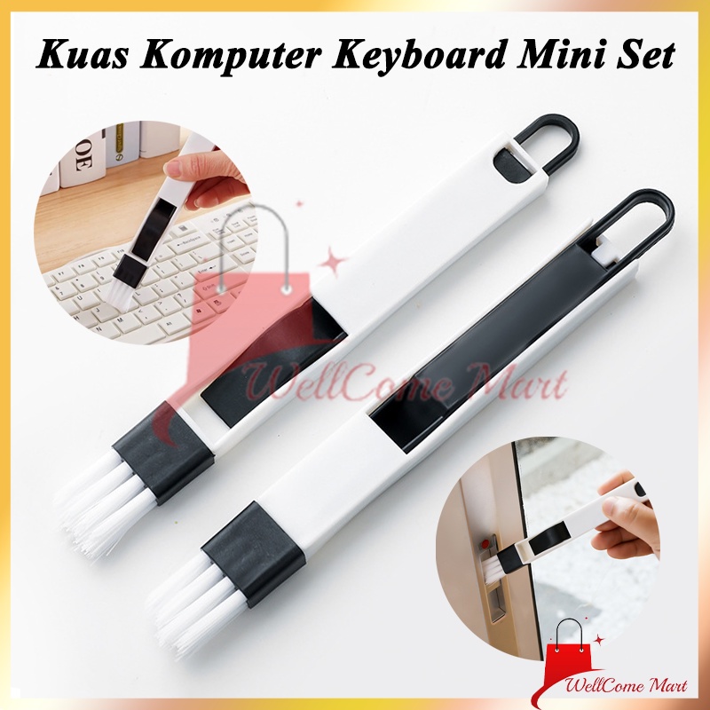 Jual 5PCS Kuas Komputer Keyboard Mini Set Sekop / Kuas Debu Sikat Mini ...