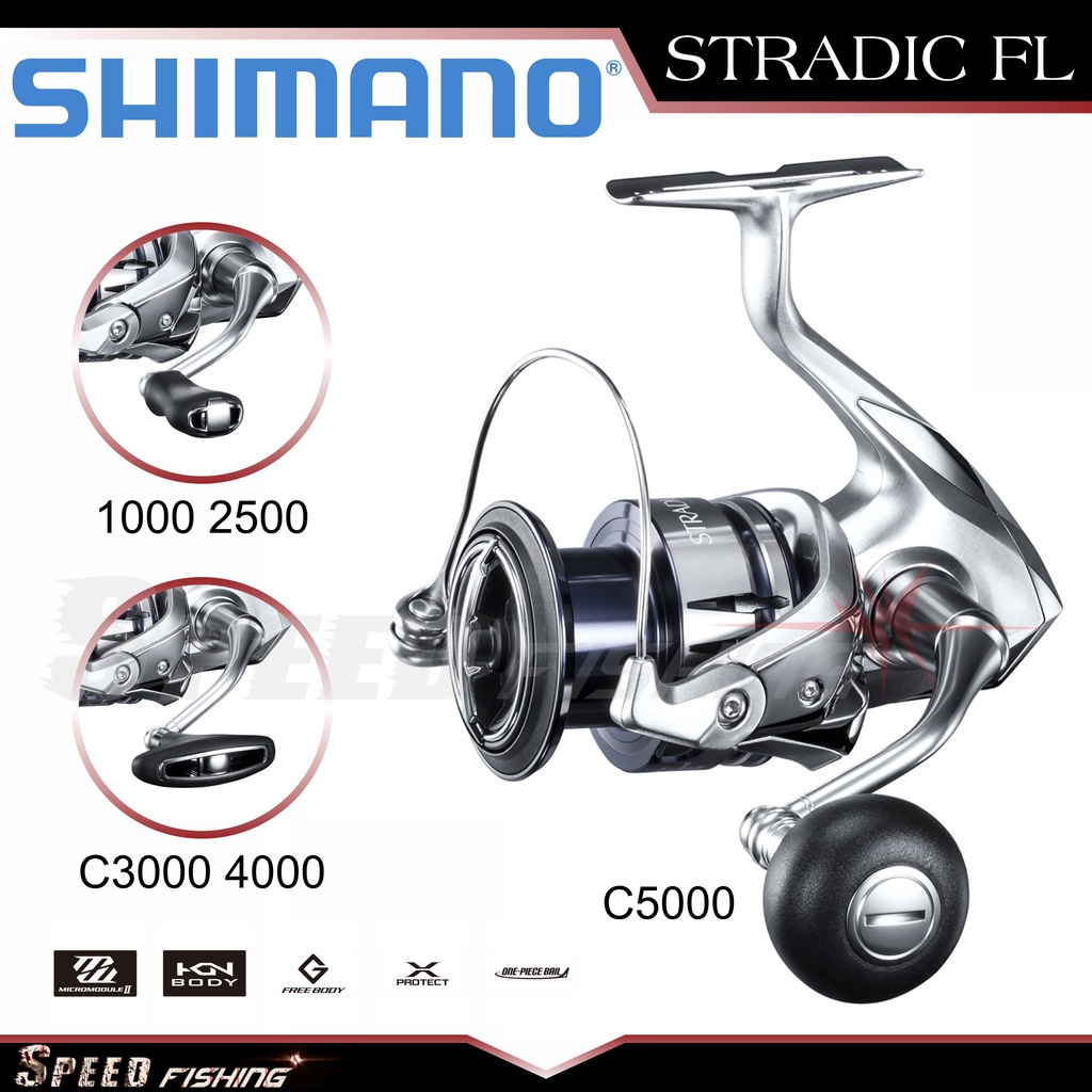 Jual Reel Shimano Stradic FL 2019 1000 2500 C3000 4000 C5000 HG XG Spinning | Shopee Indonesia