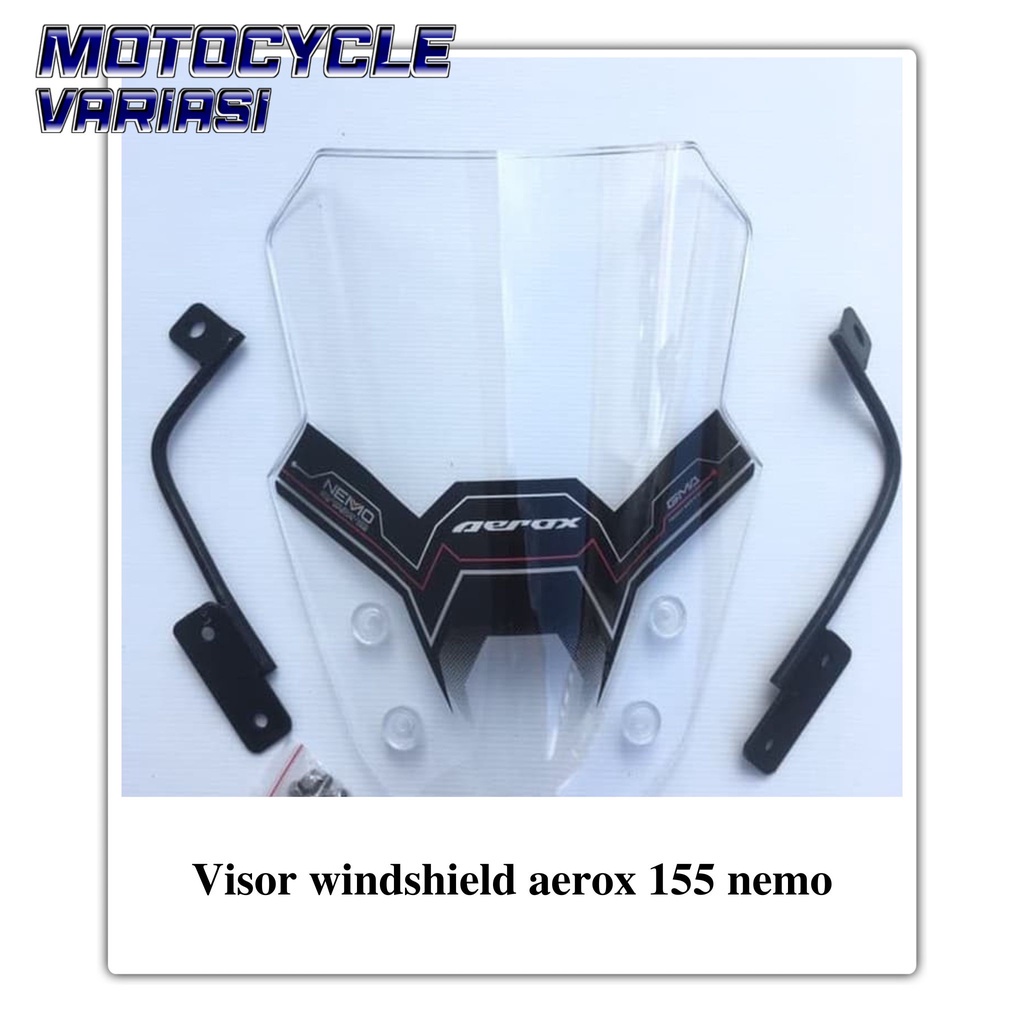 Jual Visor windshield aerox 155 nemo | Shopee Indonesia