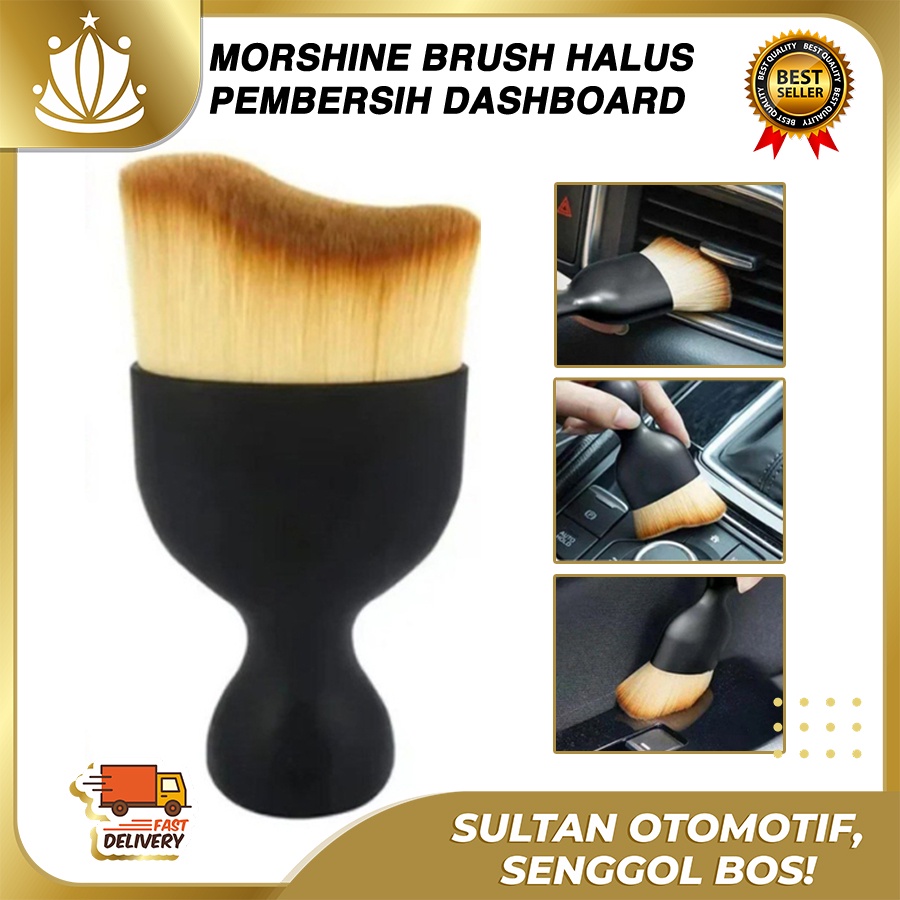 Jual Morshine Kuas Nylon Car Interior Detailing Sikat Halus Dashboard ...