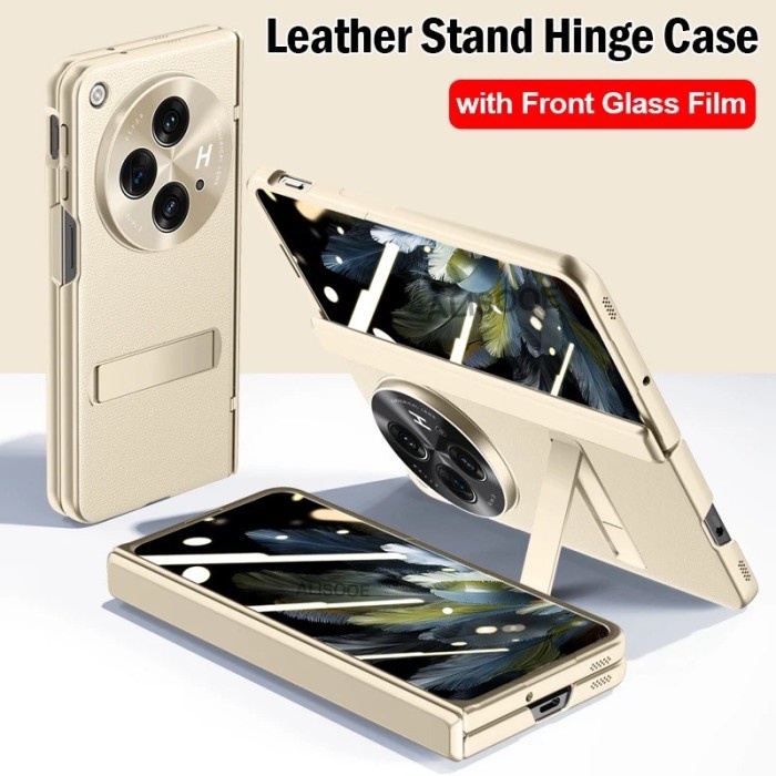 Jual Original Hard Case Oppo Find N3 Fold LEATHER Hinge Protect 360 ...
