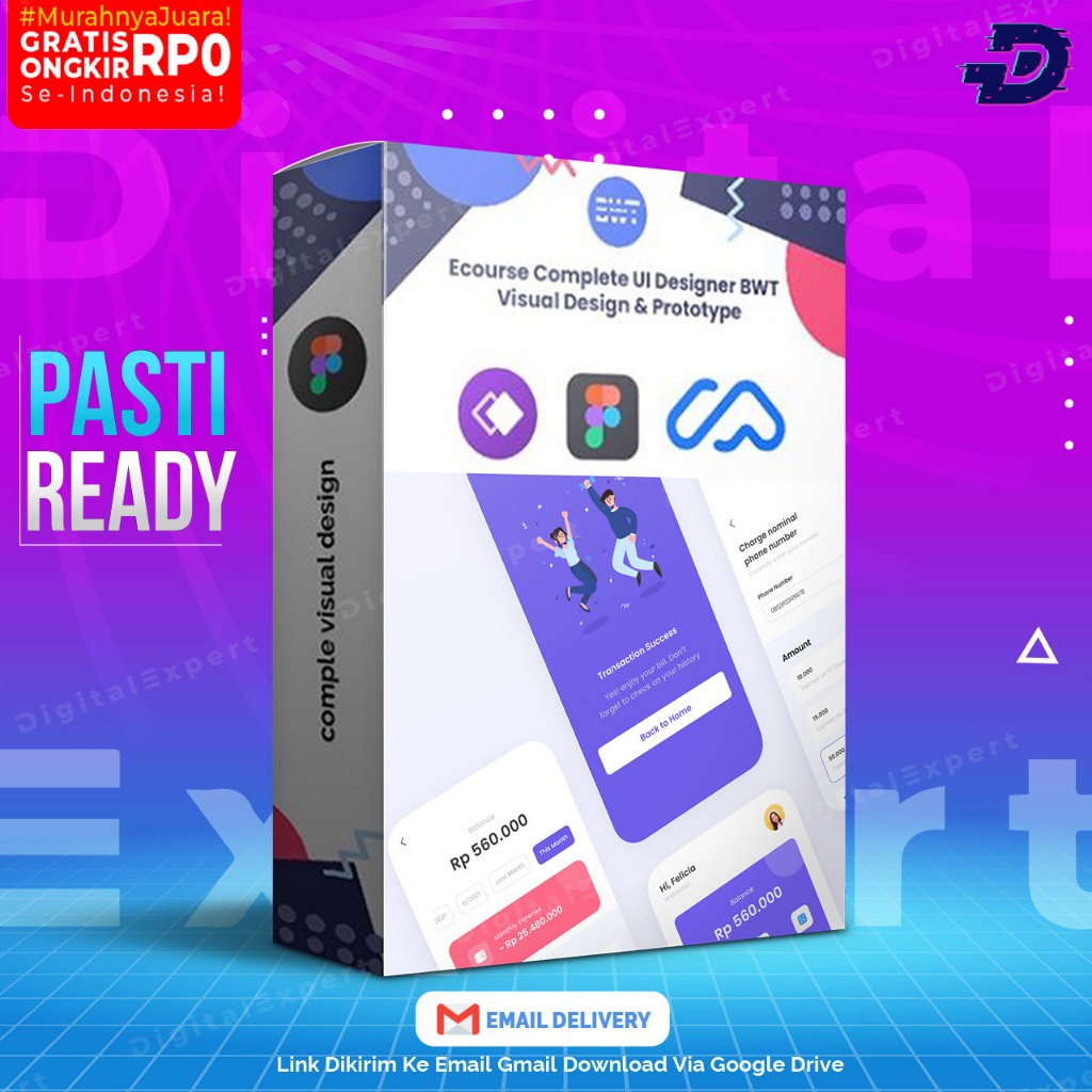 Jual COMPLETE UI DESIGNER - Desain Visual & Prototype | Shopee Indonesia