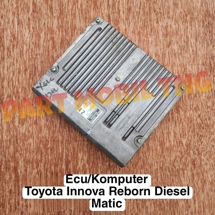 Jual Ecu ECM Komputer Toyota Inova Innova Reborn Diesel A/T 89661-FO420 ...