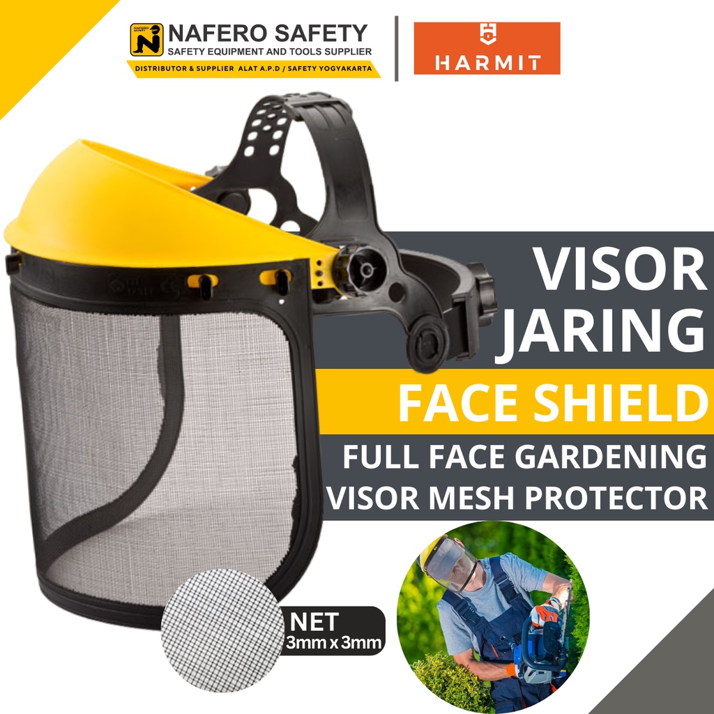 Jual face Shield Kuning Gerinda Faceshield Safety Pelindung Wajah Muka ...