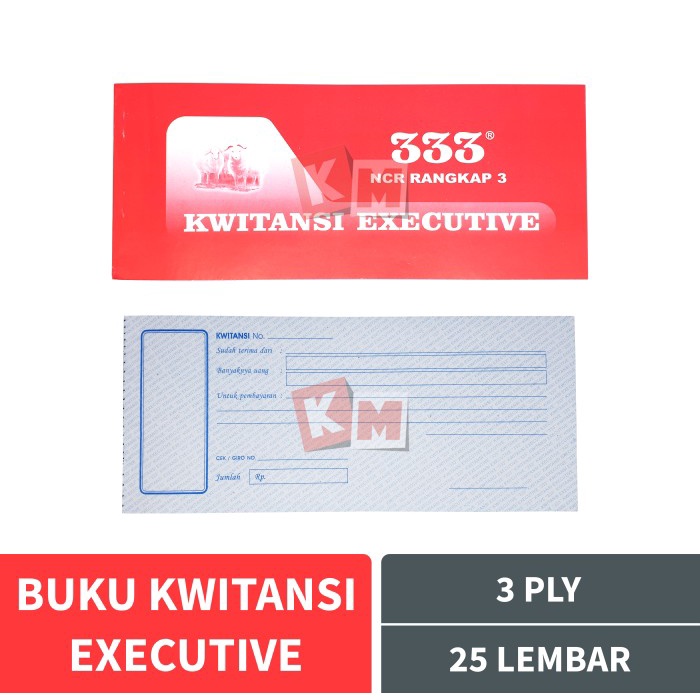 Jual Buku Kwitansi Besar Executive Rangkap 3 Ply 333 25 Lembar Kuitansi ...