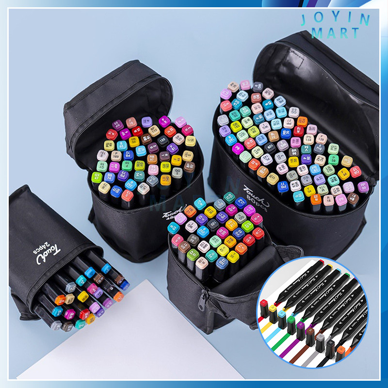 Jual Warna Dual Side Fine Art Brush Pen Animation Marker Set Sketsa ...