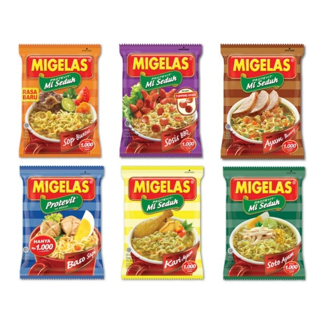 Jual MIGELAS RENCENG ISI 10 x 28 GRAM RENCENG MI SEDUH GELAS MIE SACHET ...