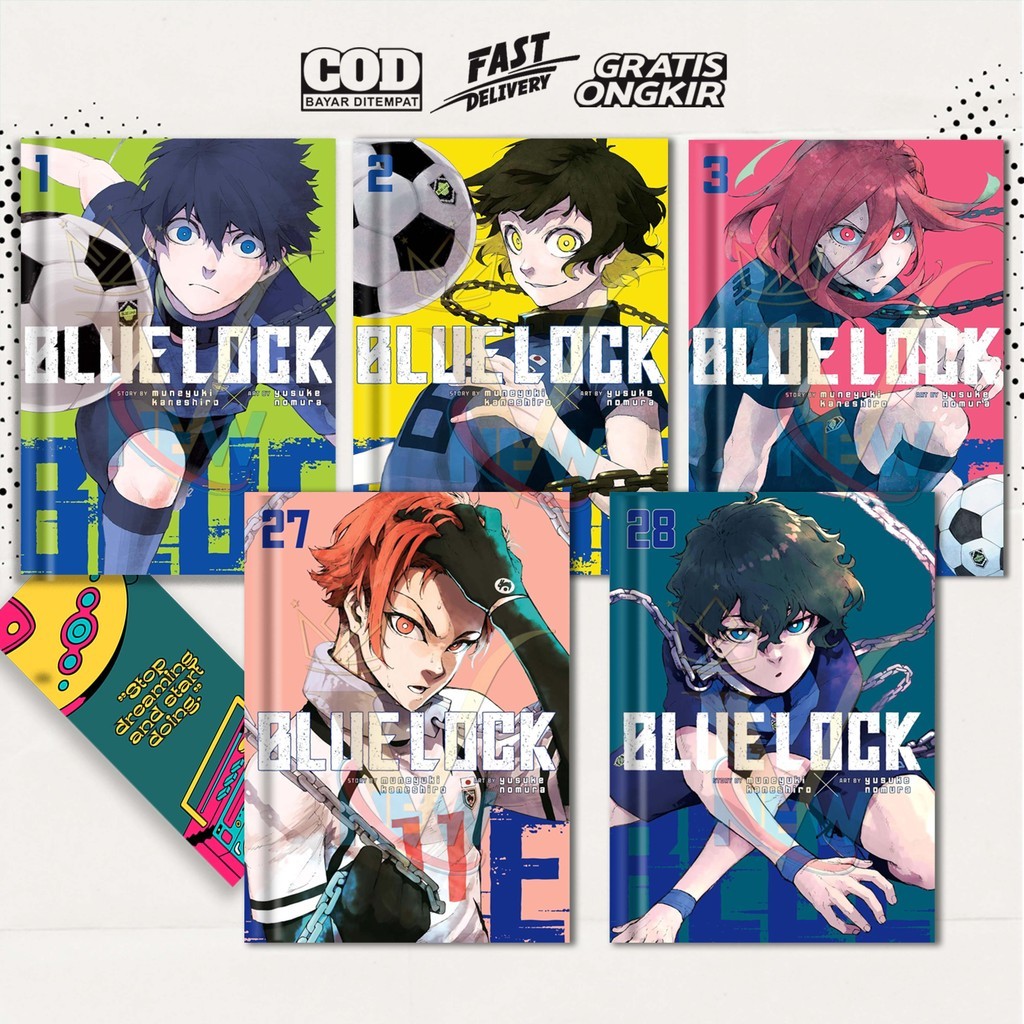 Jual Buku Komik (English) Blue Lock (1-28) | Shopee Indonesia