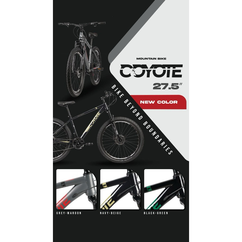 Jual Sepeda Mtb 27,5 Element Coyote 21 sp / Alton Beast S | Shopee ...