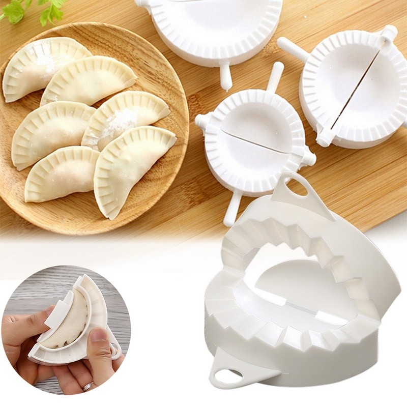 Jual 3pcs Ravioli Dumpling Maker Set Dumpling Pasty Molds Cutter Gyoza ...