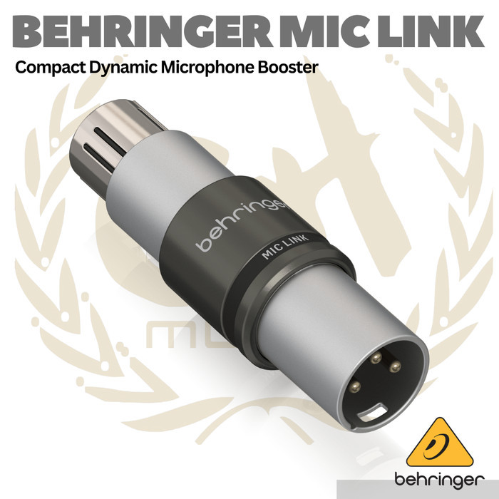 Jual Behringer Mic Link Dynamic Microphone Booster and Preamp | Shopee ...