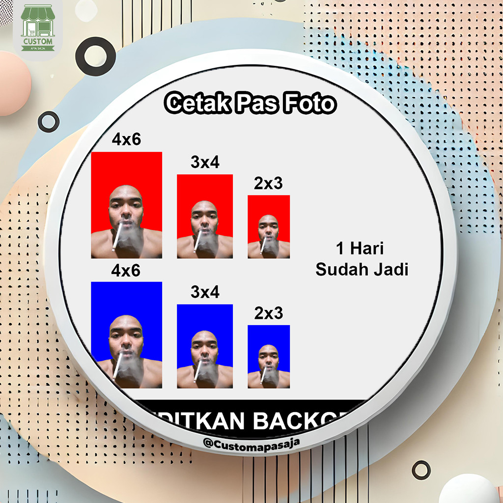 Jual Cetak Foto Pas Murah – Ukuran 2x3, 3x4, 4x6, 1 Hari Jadi, Tanpa PO | Shopee Indonesia